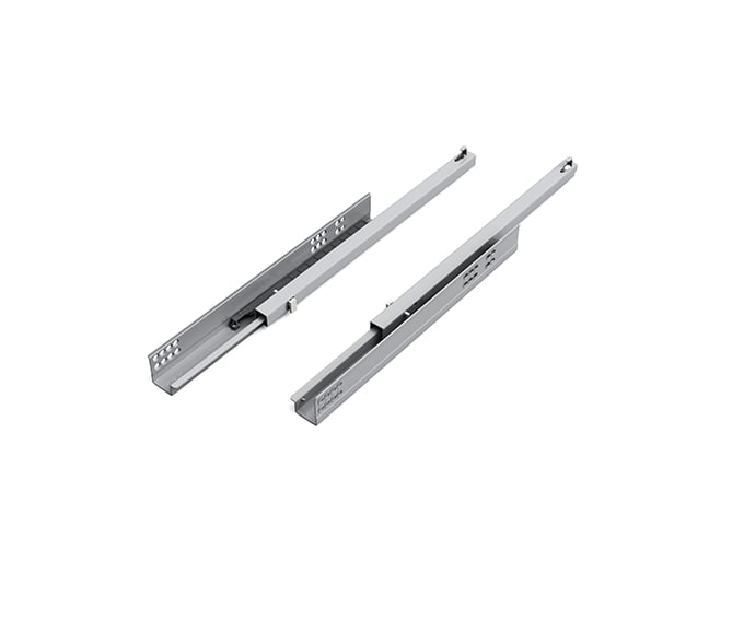 Single extension concealed slide with fixing pin | Maxave